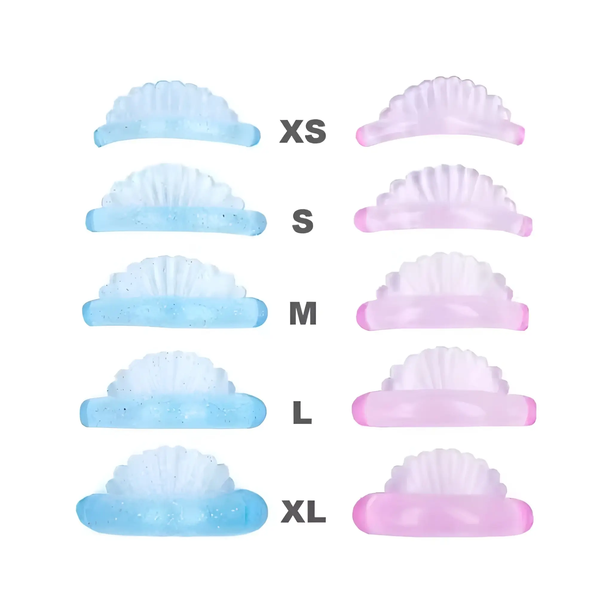 BLUSH KOREAN ULTRA STICKY U-CURL SHIELDS - Beautifeau