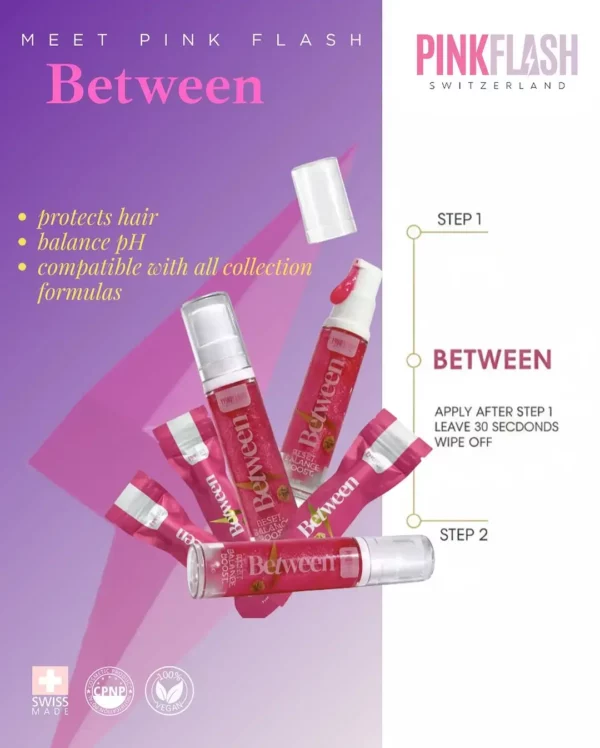 PINK FLASH BETWEEN STEP 1.5 - Beautifeau